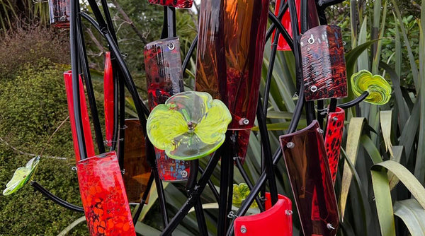 Sculpture in the Gardens | Lynden Over | Christine Robb | Lava Glass