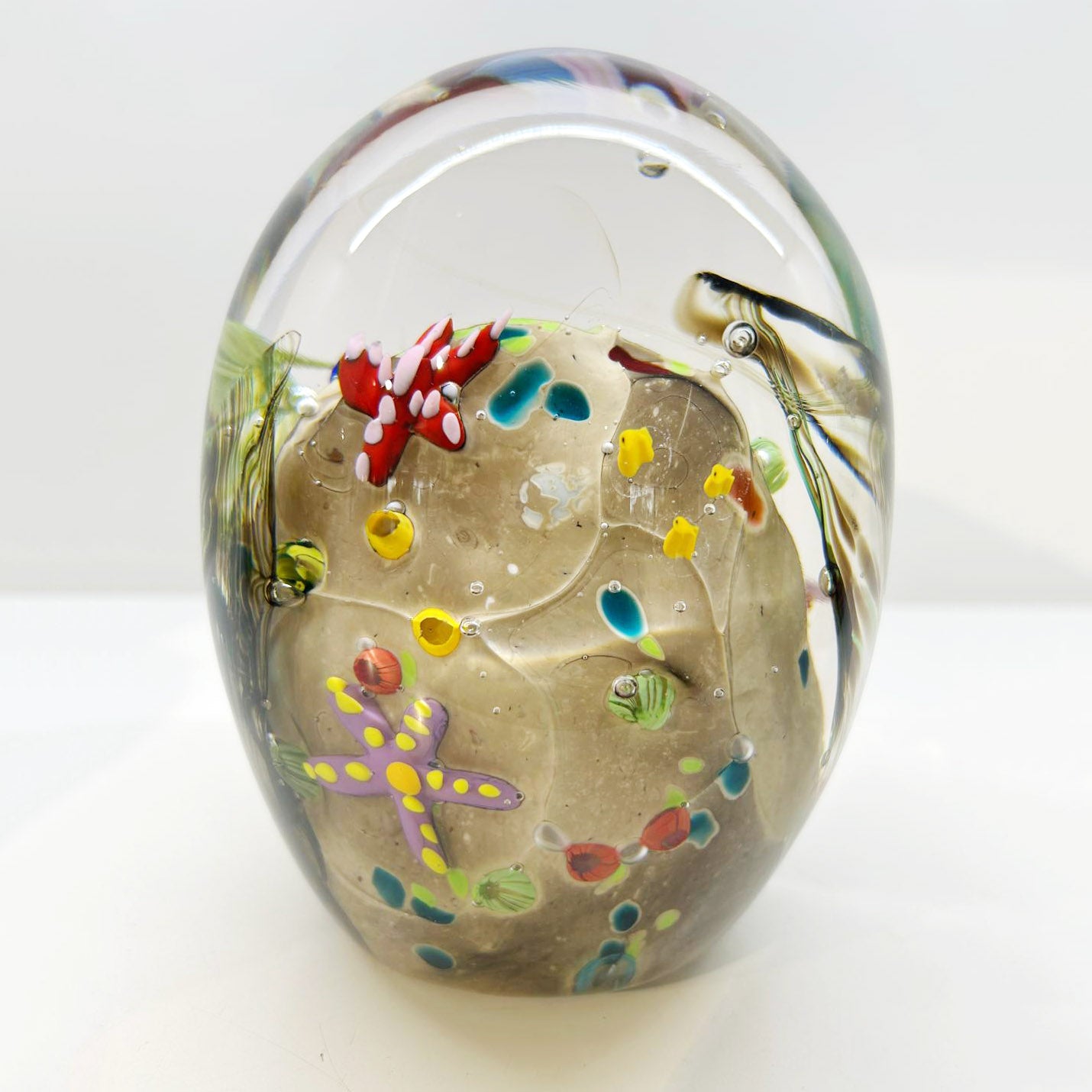 Fish Paperweight 11669 | Collectable Glass Art | Lava Glass