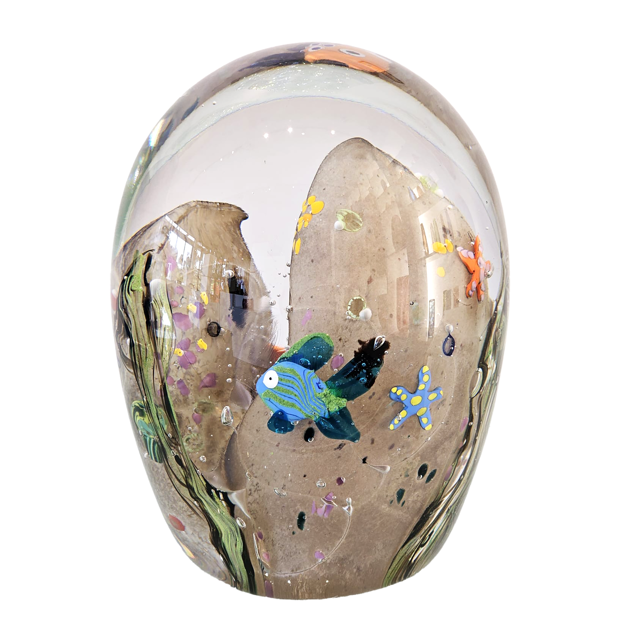 Giant Fish Paperweight 11644 | Collectable Glass Art | Lava Glass
