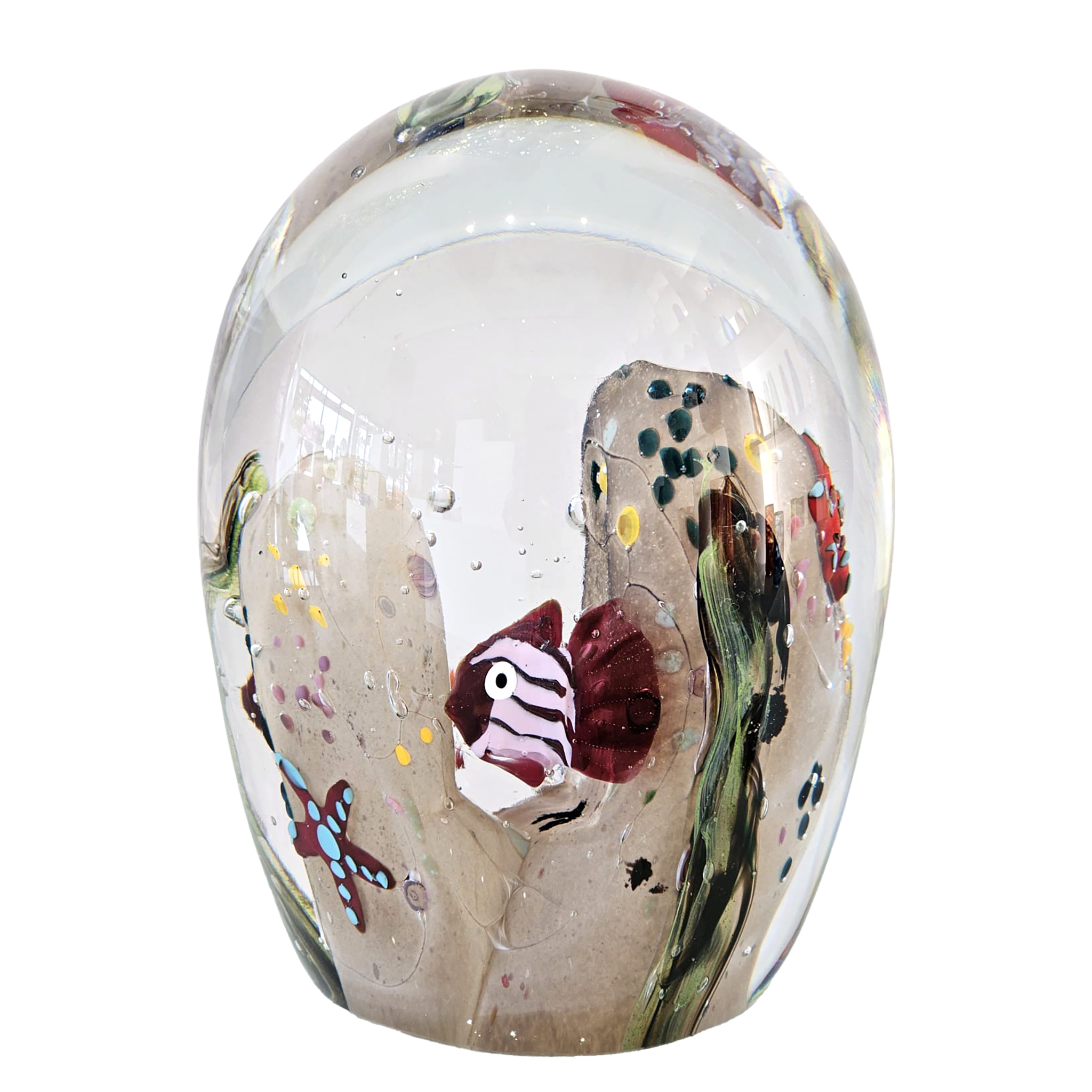 Giant Fish Paperweight 11645 | Collectable Glass Art | Lava Glass