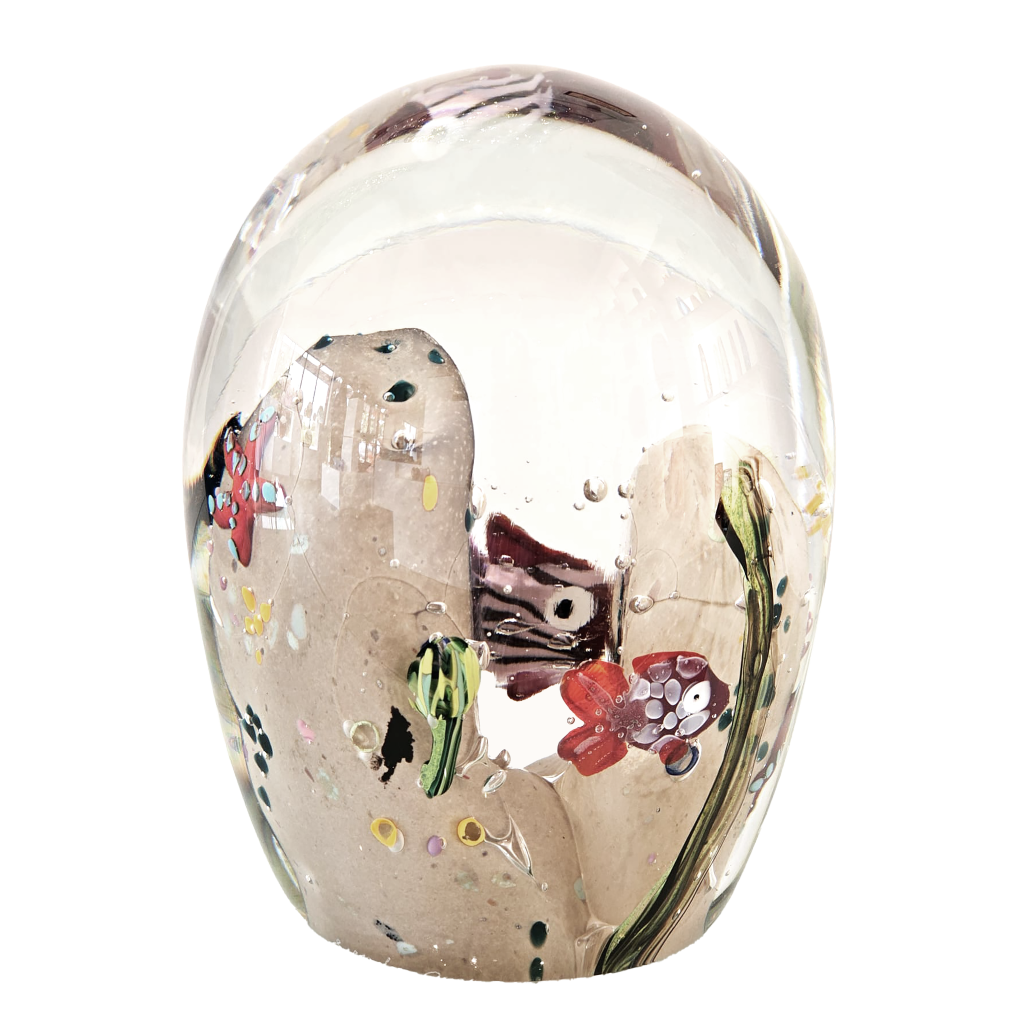Giant Fish Paperweight 11645 | Collectable Glass Art | Lava Glass