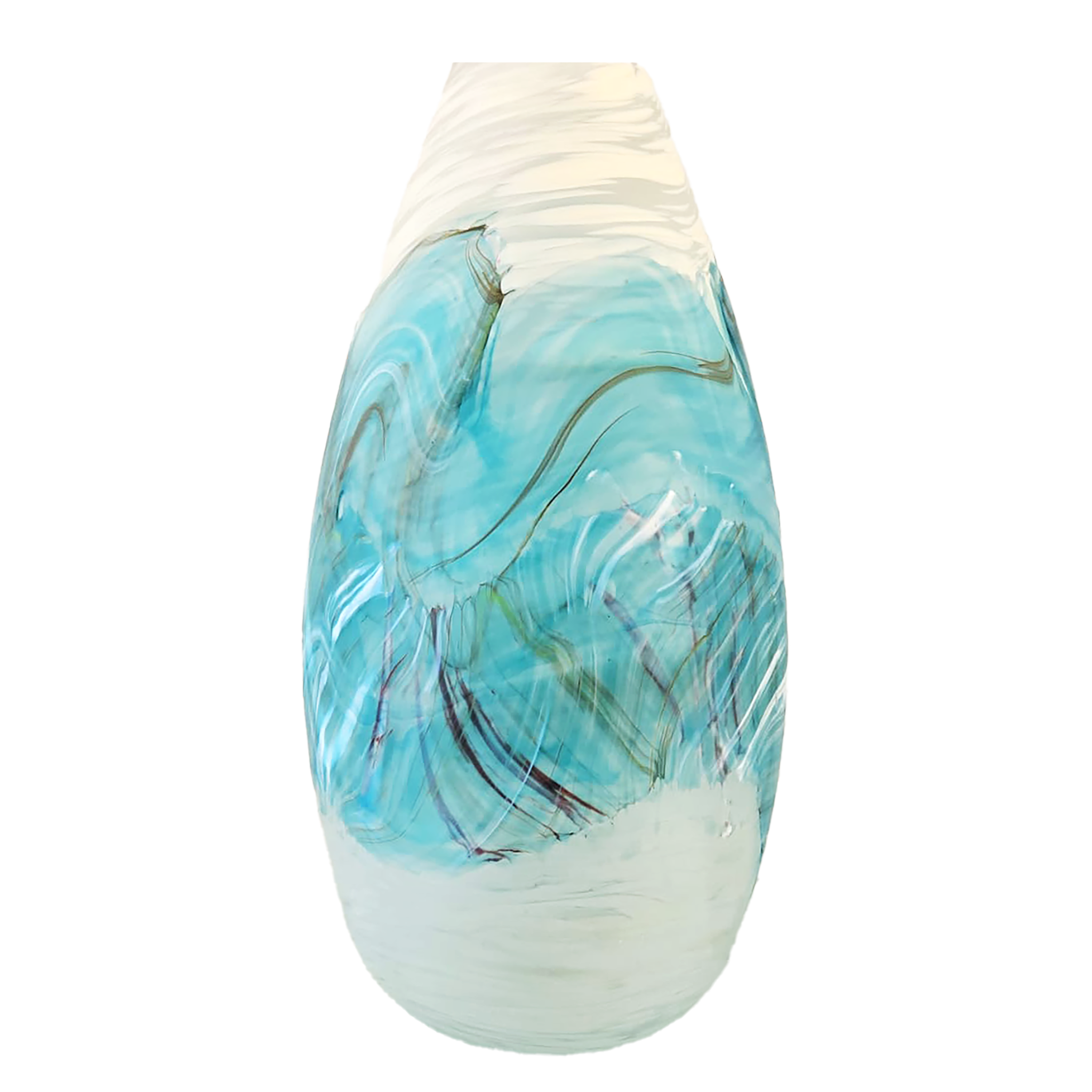 Glacier Teardrop Large 11332 | Glass Art | New Zealand | Lava Glass
