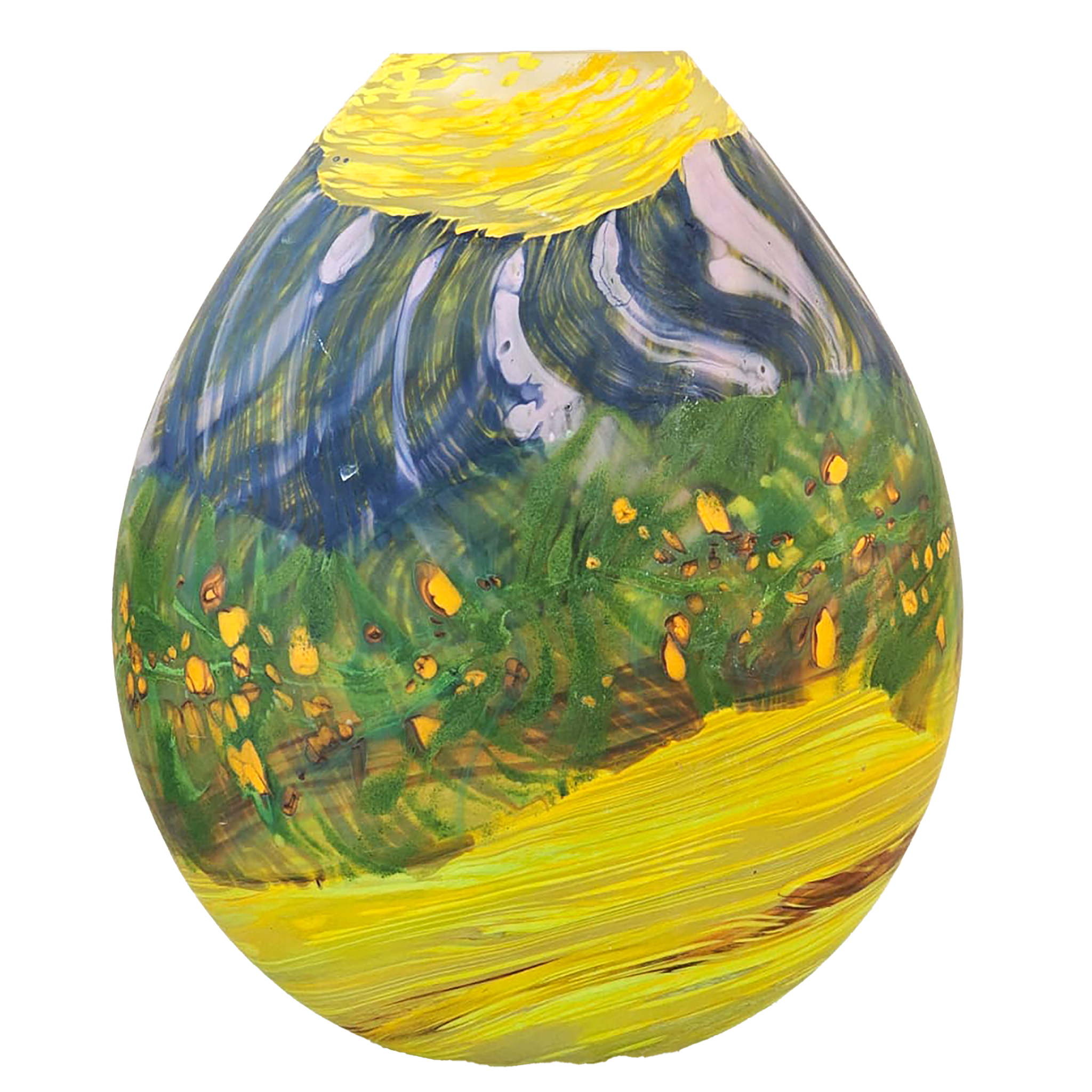 Happy Days Teardrop Large 11619 | Collectable Glass Art | Lava Glass