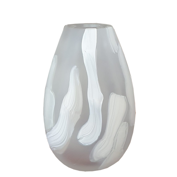 Inanga Pounamu Teardrop Small | NZ Glass Art | Lava Glass