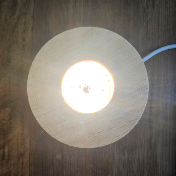 LED Light Stand | Premium Glass Art | Lava Glass