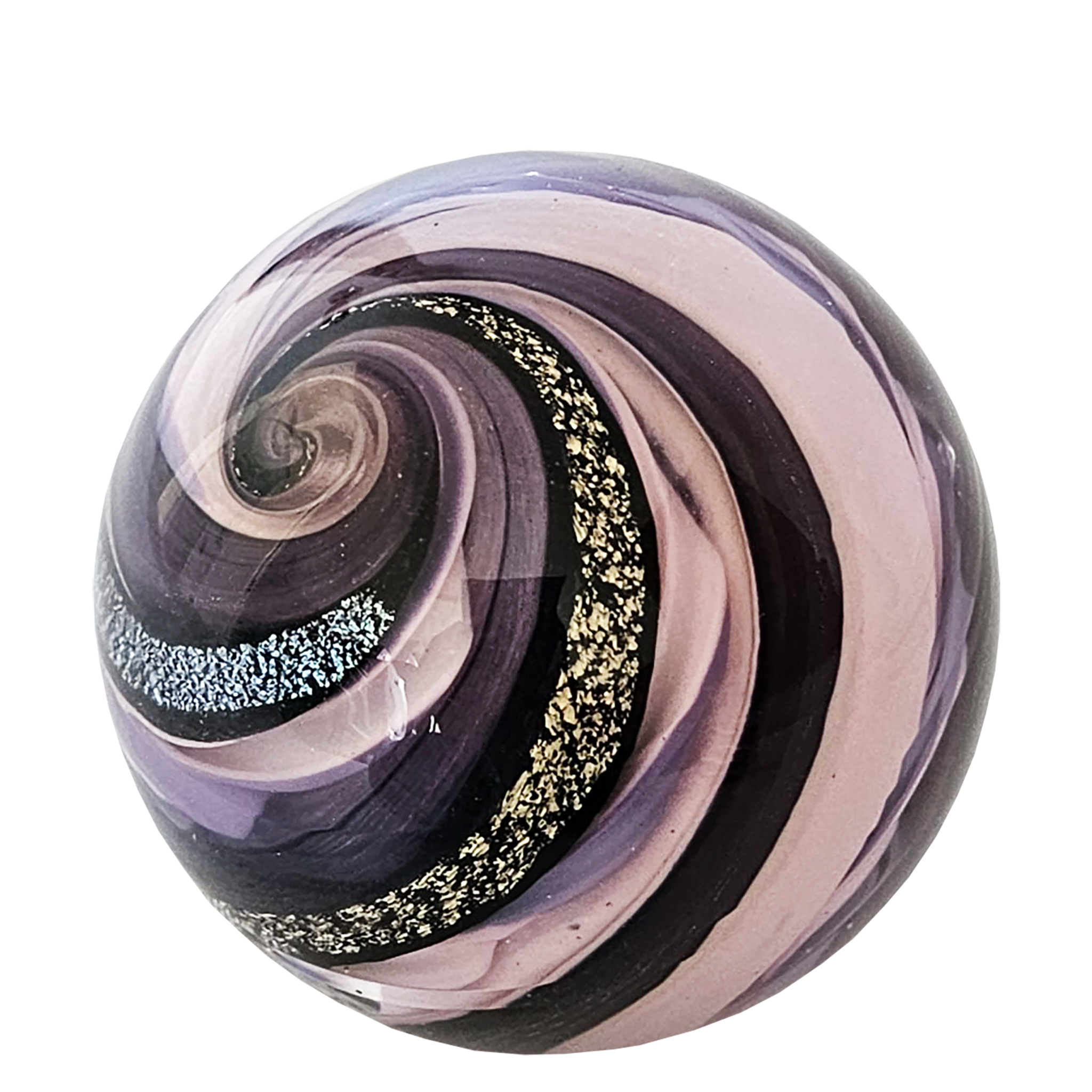 Handcrafted Glass Marble | NZ Glass Art | Art Glass | Lava Glass