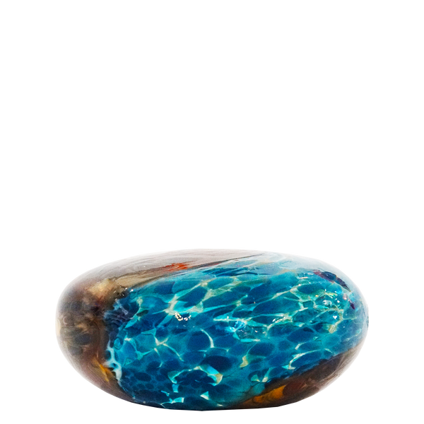 Estuary Volcanic Rock | New Zealand Glass Art | Lava Glass