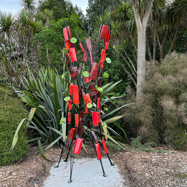 Fragile Tree Fragile Future Garden Sculpture | Glass Art | Lava Glass