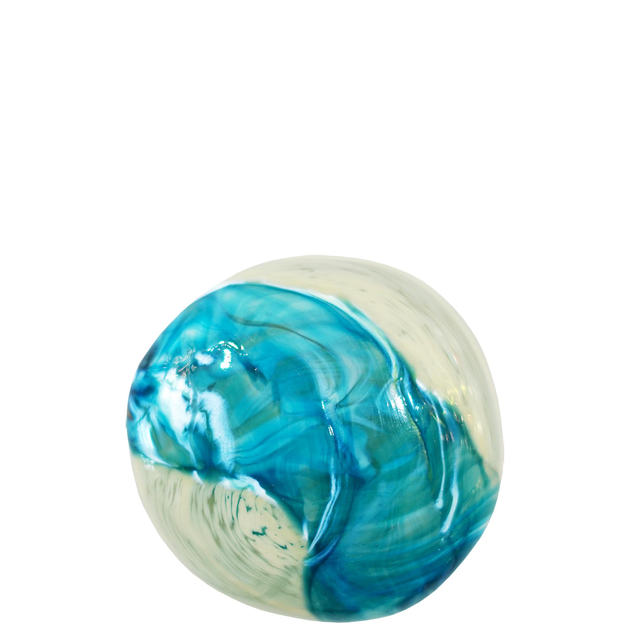 Glacier Volcanic Rock | New Zealand Glass Art | Lava Glass