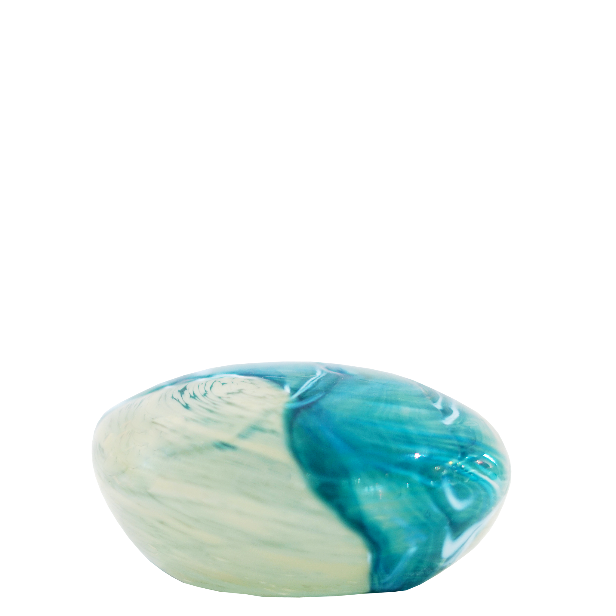 Glacier Volcanic Rock | New Zealand Glass Art | Lava Glass