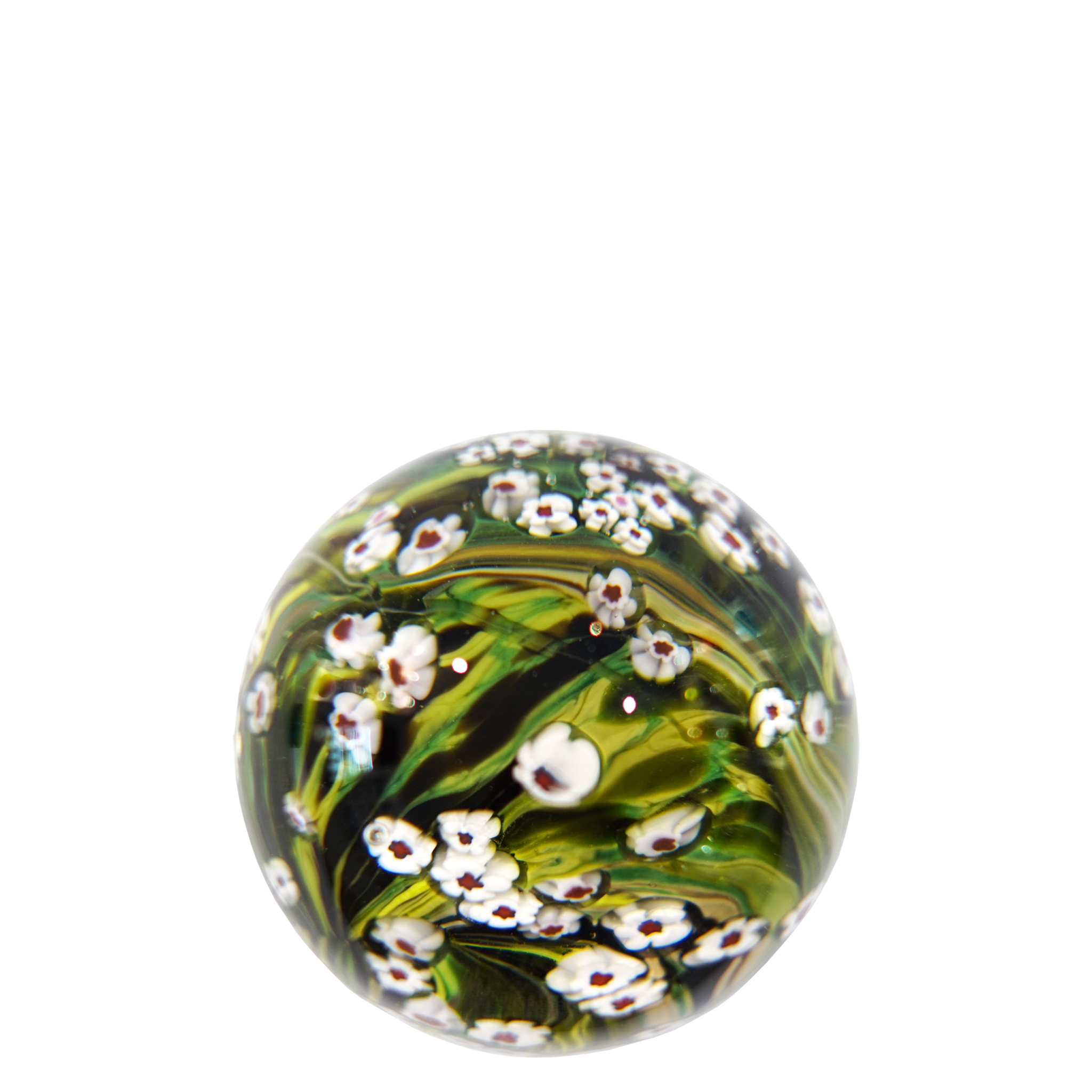 Manuka Tree Paperweight | New Zealand Glass Art | Lava Glass